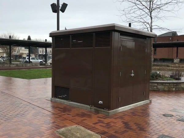 Urban Restroom Innovations with the Sidewalk Restroom - Romtec Inc.