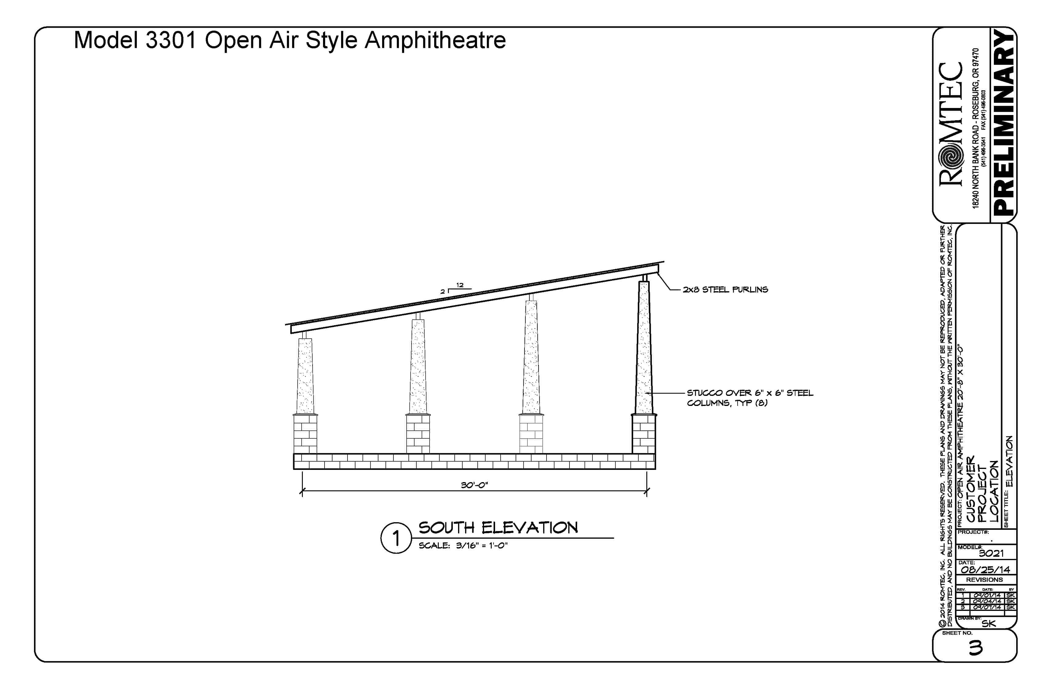 Small Amphitheater - Romtec Inc.