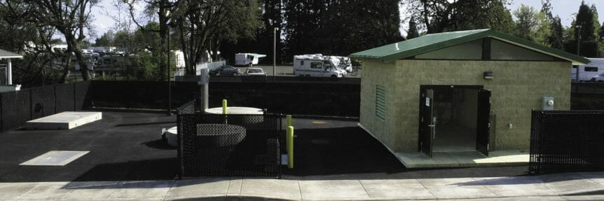 Pump Station Buildings - Design, Supply, & Installation - Romtec Inc.