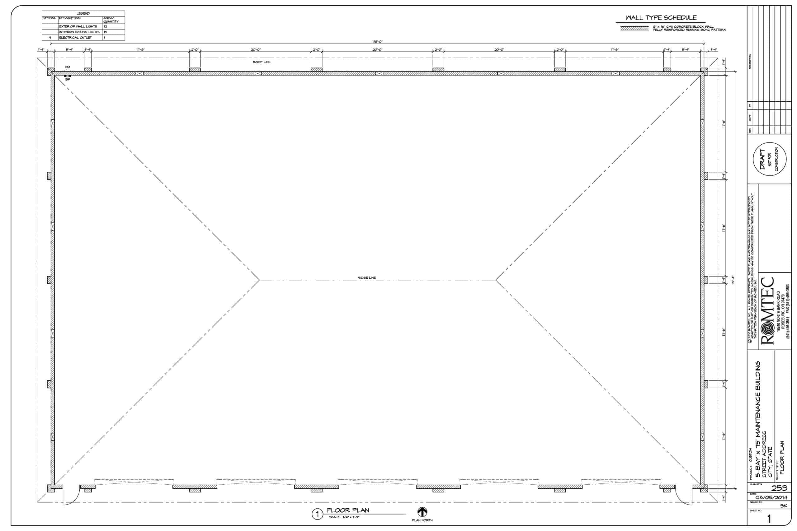 Large Maintenance Buildings - Romtec Inc.