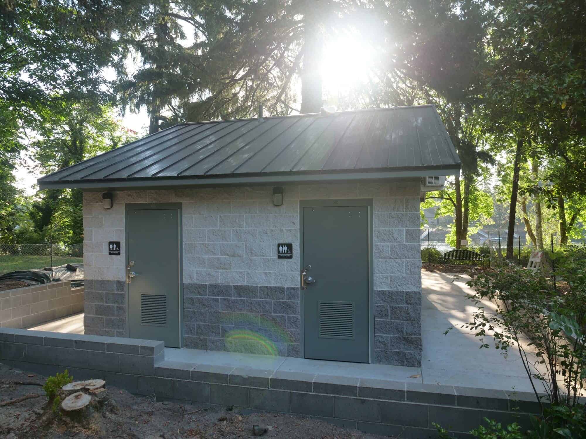 ADA Restroom for George Rogers Park - Lake Oswego, Oregon