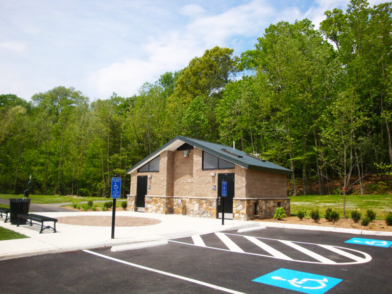 Multiuser Restroom for Stafford Park in Fairfax, VA - Romtec Inc.
