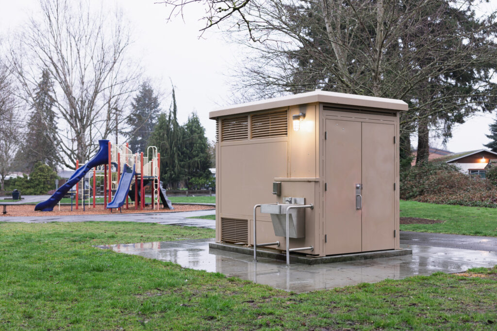 Bike Skills Park Romtec Buildings in Auburn, Washington