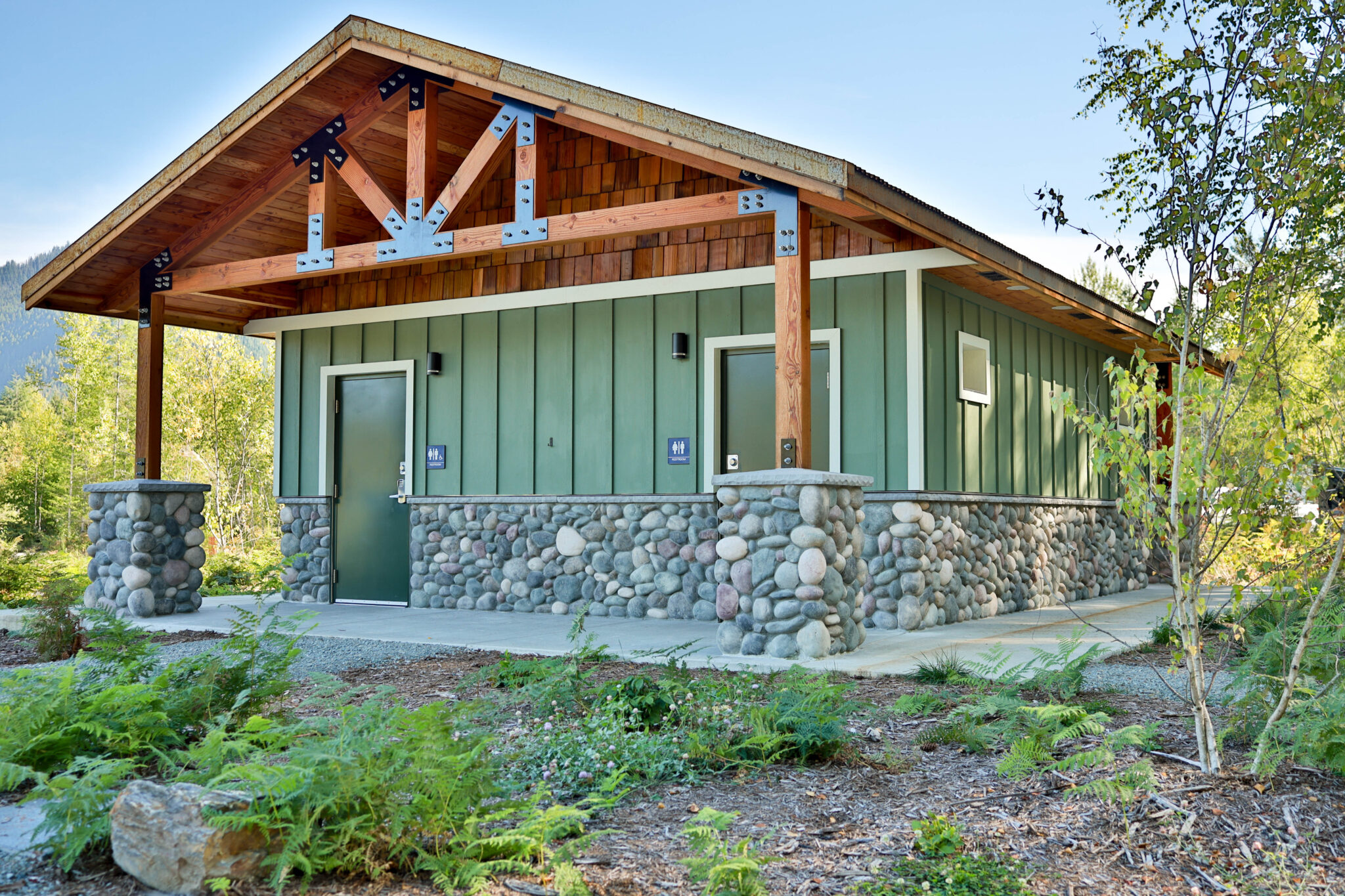 Restroom Shower Building in Darrington, Washington